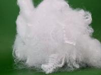 China Virgin Solid Raw White Polyester Staple Fiber 15D*64mm for Hard Mattress for sale