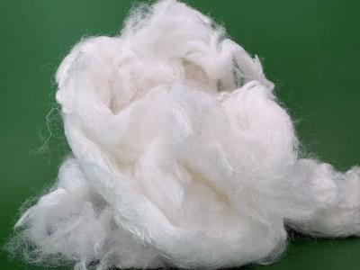 China High Quality White 5dx102mm Viscose Fiber Polyester Staple Fiber for sale