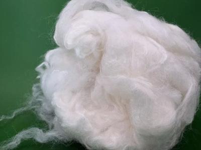 China Pure White 5D*102mm Viscose Staple Fiber Good Moisture Regain for Knitting for sale