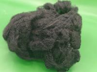 China Black Polyester Staple Fiber 11d*65mm for Sound Insulation & Hard Wadding for sale