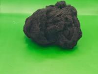 China Non Siliconized Black Polyester Fiber for Geotextile and Shoe Interlining for sale