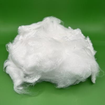 China Virgin Raw White Low Melt Polyester Fiber 2D 51mm Furniture Bedding Filling Custom Denier & Cut Length for sale