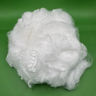 China Premium Virgin Raw White Low Melt Polyester Fiber 2D 51mm for Furniture Bedding Toy Filling Customized for sale