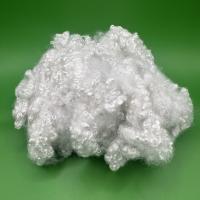 China Recycled Grey 7D 64mm Hollow Conjugated Siliconized Polyester Staple Fiber High Resilience for Sofa Filling for sale