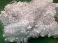 China 7D 64mm Recycled Grey Siliconized Polyester Staple Fiber High Resilience for Hotel Bedding Material Customization Available for sale