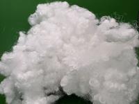 China Virgin White 15D 64mm Hollow Conjugated Siliconized Polyester Staple Fiber High Resilience for Sofa Back Filling for sale