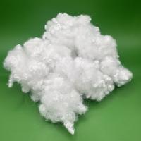 China High Resilience Hollow Conjugated Siliconized Fiber 15D 64mm Virgin White for Mattress Core Filling Material for sale