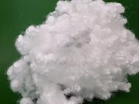 China 15D 64mm Virgin White Siliconized Polyester Staple Fiber for Home Textile Upholstery & Furniture Filling Denier Customization for sale