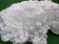 China 15D 64mm Virgin White Siliconized Polyester Staple Fiber for Home Textile Upholstery & Furniture Filling Denier Customization for sale
