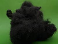 China High Quality 11d*65mm Black Polyester Staple Fiber for Needle Punched Carpet and Wall Cloth for sale