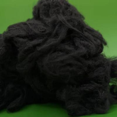 China Recycled Textile Fiber PSF 1.2D*32mm Polyester Staple Fiber with Good Price for sale