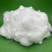 China Virgin White Polyester Staple Fiber 1.2D 38mm Good Spinnability High Strength Evenness for Spinning Yarn Textile Raw Material for sale