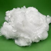 China Virgin White Polyester Staple Fiber 1.2D 38mm Good Spinnability High Strength Evenness for Spinning Yarn Textile Raw Material for sale