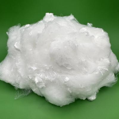 China 1.2D 38mm Virgin White PSF Good Bulkiness Low Impurity Stable Quality Suitable for Spinning Knitting Yarn Wholesale for sale