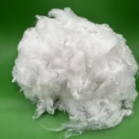 China Recycled White Polyester Staple Fiber 1.5D 51mm High Tenacity Good Evenness Ideal for Spinning Textile Yarn Raw Material for sale