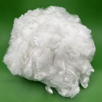 China Recycled White PSF 1.5D 51mm Eco-Friendly High Uniformity Good Cohesion for Weaving and Knitting Yarn Making Customization for sale