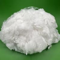 China Recycled White PSF 1.5D 51mm Eco-Friendly High Uniformity Good Cohesion for Weaving and Knitting Yarn Making Customization for sale