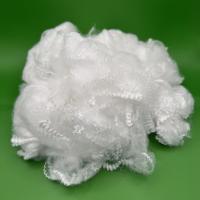 China Low Melt Polyester Fiber Virgin Raw White 4D 51mm for Nonwoven Fabric Automotive Interior and Bedding Filling Customizable Size for sale