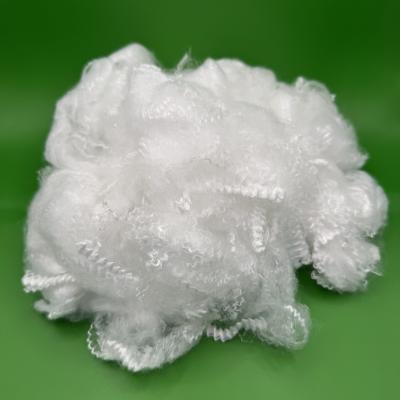 China Low Melt Polyester Fiber Virgin Raw White 4D 51mm for Nonwoven Fabric Automotive Interior and Bedding Filling Customizable Size for sale