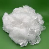 China Virgin Raw White 4D 51mm Low Melt Polyester Staple Fiber for Quilt Comforter and Plush Toy Filling with Custom Cut Length for sale