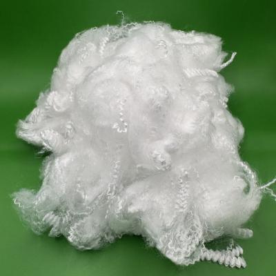 China Strong Bonding 4D 51mm Low Melt Polyester Fiber Virgin Raw White for Home Furniture Pet Bed and Toy Stuffing Custom Denier for sale