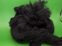 China Custom Size Low Melt Polyester Fiber Virgin Black 4D 51mm for Soft Toy Plush Doll Stuffed Stuffing Lightweight Comfortable for sale