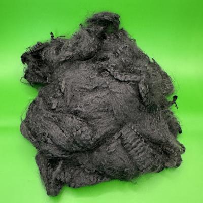 China Low Melt Polyester Fiber Virgin Black 4D 51mm Custom Size for Home Textile Quilt Comforter Duvet Core Filling Breathable for sale