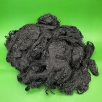 China Virgin Black 4D 51mm Low Melt Polyester Fiber Custom Size for Hotel Bedding Pillow Quilt Core Premium Quality Filling for sale