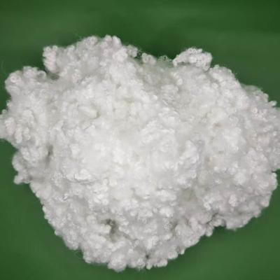 China Premium HCS 7D×32MM  PSF Polyester Staple Fiber High Bulk Recovery Soft Handfeel Anti-Crease Durable Raw Fiber For Bedding Mattress Garment Interliner Filling for sale