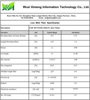 China Environment Friendly PSF 4D*51 White Virgin Low Melting Polyester Staple Fiber for sale