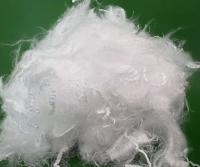 China AAA Polyester Staple Fiber Microfiber - White Virgin 0.9d*25mm High Quality for sale