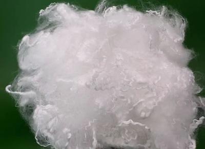 China Virgin White Microfiber Polyester Staple Fiber - 1.2D*51mm High Quality Grade-AAA for sale