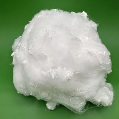 China Durable Virgin Polyester Staple Fiber 1.2D*38mm Raw White Ximeng for sale