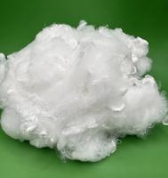 China Virgin Polyester Staple Fiber 1.2D*38mm Raw White High Strength for sale