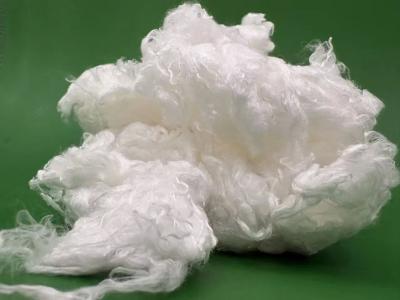 China Raw White Lyocell Fiber 1.2D*38mm Polyester Staple Fiberfor Sleepwear/Underwear Production for sale