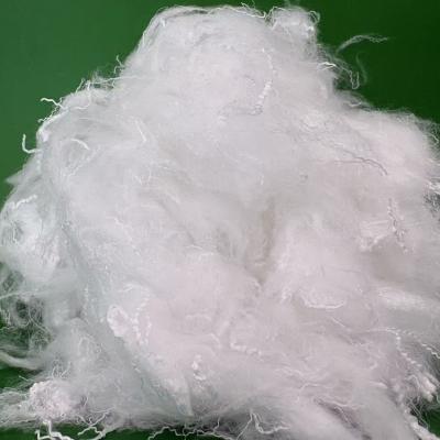 China 0.9d*32mm Virgin Siliconized PSF Microfiber Polyester Staple Fiber for Shoes Bags Filling Toys & Sofa for sale