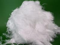 China Virgin Raw White Siliconized Hollow AA Grade Polyester Staple Fiber 0.9D*25mm Eco-friendly Filling Wadding Customizable for sale