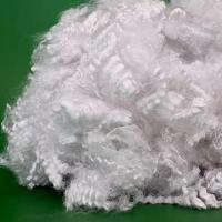 China Microfiber Silliconised 0.9*25mm Recycle Raw White Polyester Staple Fiber PSF for Filtration Materials , Customizable for sale