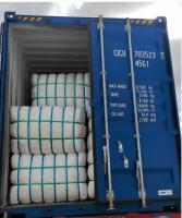 China Micro Siliconized Hollow 0.9*25mm Recyclable Raw White Polyester Staple Fiber Geotextiles Filling Material Cleaning Cloths for sale