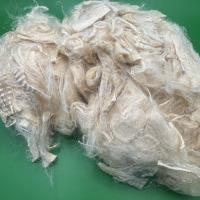 China Solid Light Yellow Soybean Staple Fiber 1.5D*25mm Biodegradable Fiber for Yarn Blending Spinning Customized Specification for sale