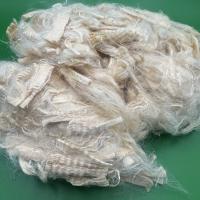 China Solid Light Yellow Soybean Staple Fiber 1.5D*25mm Biodegradable Fiber for Yarn Blending Spinning Customized Specification for sale