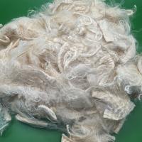 China Solid Light Yellow Soybean Staple Fiber 1.5D 25mm Plant-Based Staple Fiber for Spinning Blended Yarn Customizable for sale
