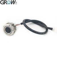 China GROW R503PRO UART USB 1500 Capacity Round RGB LED Control DC3.3V Capacitive Fingerprint Module Sensor Scanner for sale