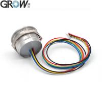 China Grow R503-5V DC5V Round RGB LED UART Interface MX1.25-6pin Waterproof Capacitive Fingerprint Module Sensor for sale