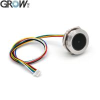 China GROW GM861 UART/USB Interface 1D/2D Bar Code QR Code Barcode Scanner Module With Stainless Steel Enclosure White Green LED for sale