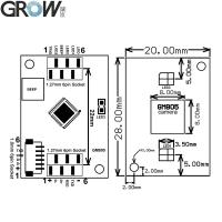 China GROW GM805 Series DC5V USB/TTL232 Interface 1D/2D QR Bar Code Reader PDF417 Barcode Scanner Module for Arduino Windows Android for sale