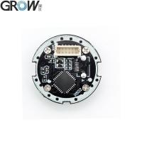 China GROW R502-A RGB LED Control Small Thin Circular DC3.3V SH1.0-6pin Capacitive Fingerprint Module Sensor Scanner for sale