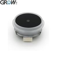 China GROW GM60-S Ring Indicator Light Can Controlled Small Round UART Interface 1D/2D Bar Code QR Code Barcode Reader Module for sale