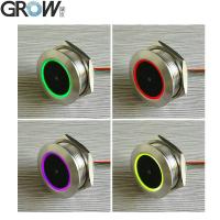 China GROW GM60 Stainless Steel LED Control Ring Indicator Light UART Interface 1D/2D Bar Code QR Code Barcode Reader Module for sale
