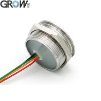 China GROW GM60 Stainless Steel LED Control Ring Indicator Light UART Interface 1D/2D Bar Code QR Code Barcode Reader Module for sale